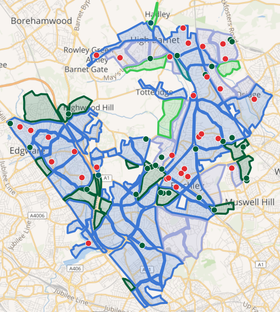 Safer Cycling Mapped Out – Barnet Cycling Campaign